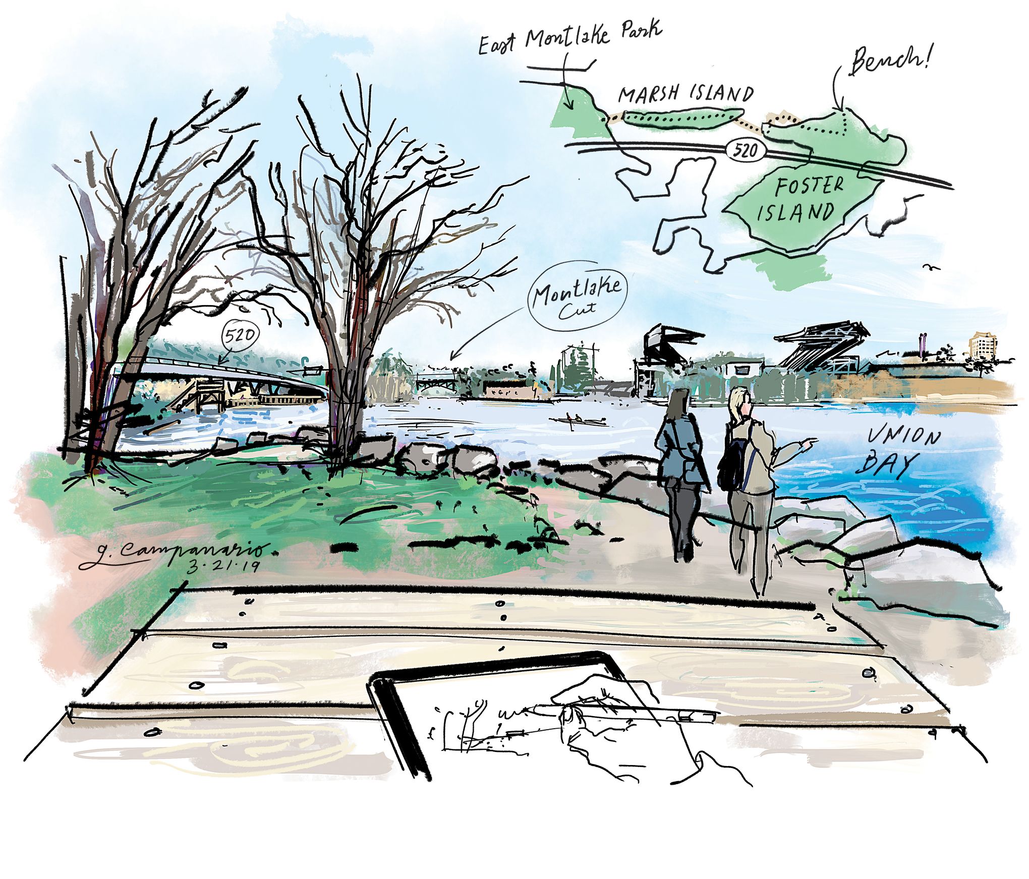 There’s plenty to see at this little-known Seattle spot near Husky ...