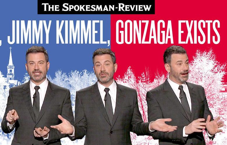 Jimmy Kimmel reacts to Spokane backlash proving Gonzaga’s existence ...