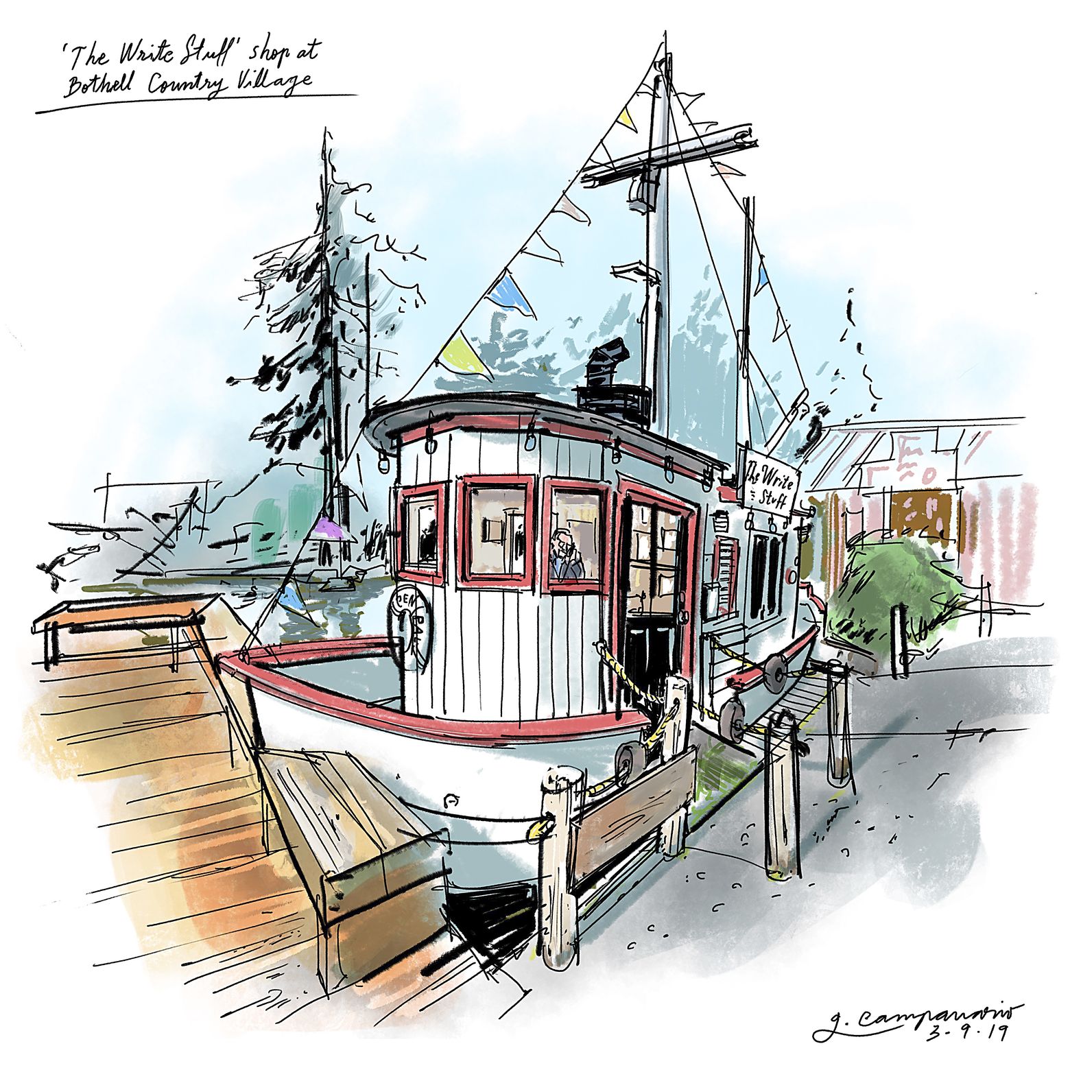 Bothell Country Village sailing into the sunset | The Seattle Times
