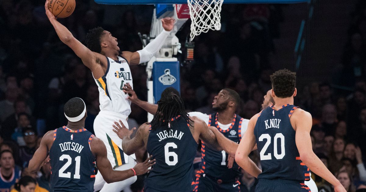 Mitchell scores 30, Jazz pound Knicks 137-116 | The Seattle Times