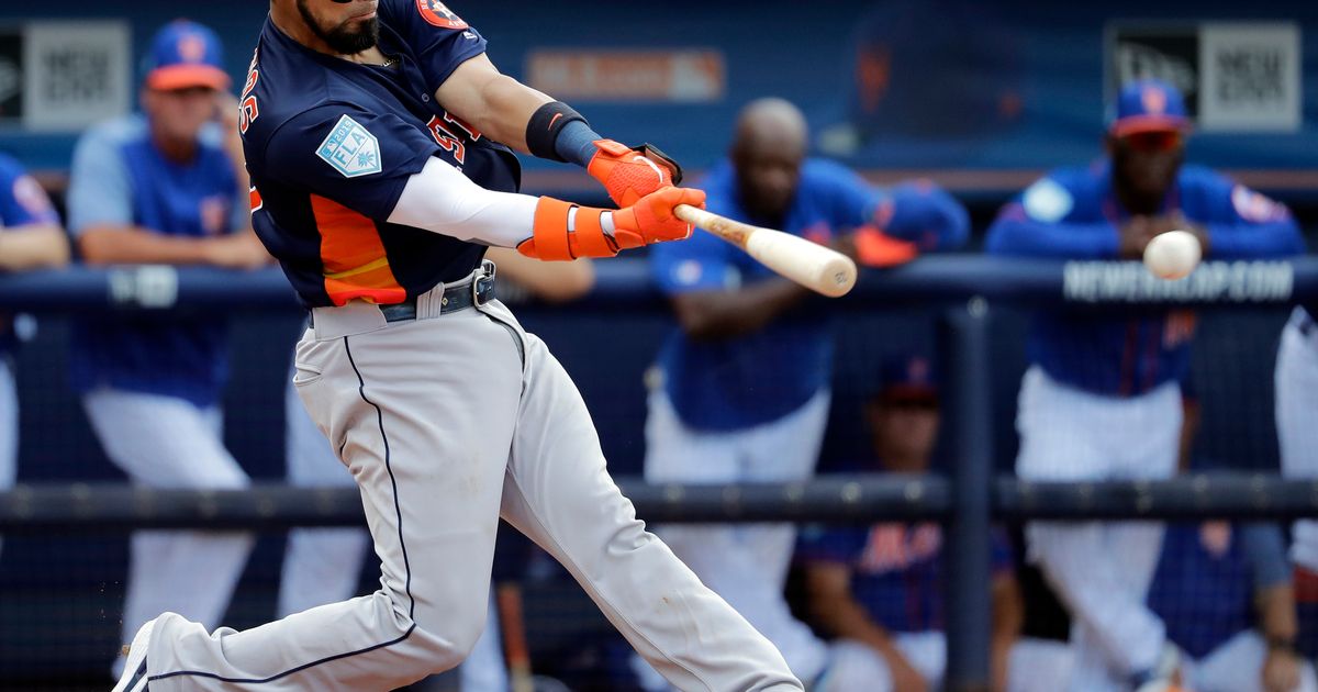 Relationship formed in Japan landed Chirinos in Houston | The Seattle Times