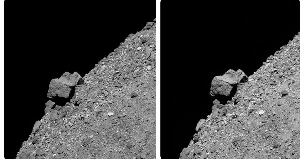 Rock On: NASA releases artsy shots of 2 asteroids | The Seattle Times