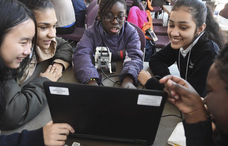 Girls outscore boys on tech, engineering, even without class | The ...