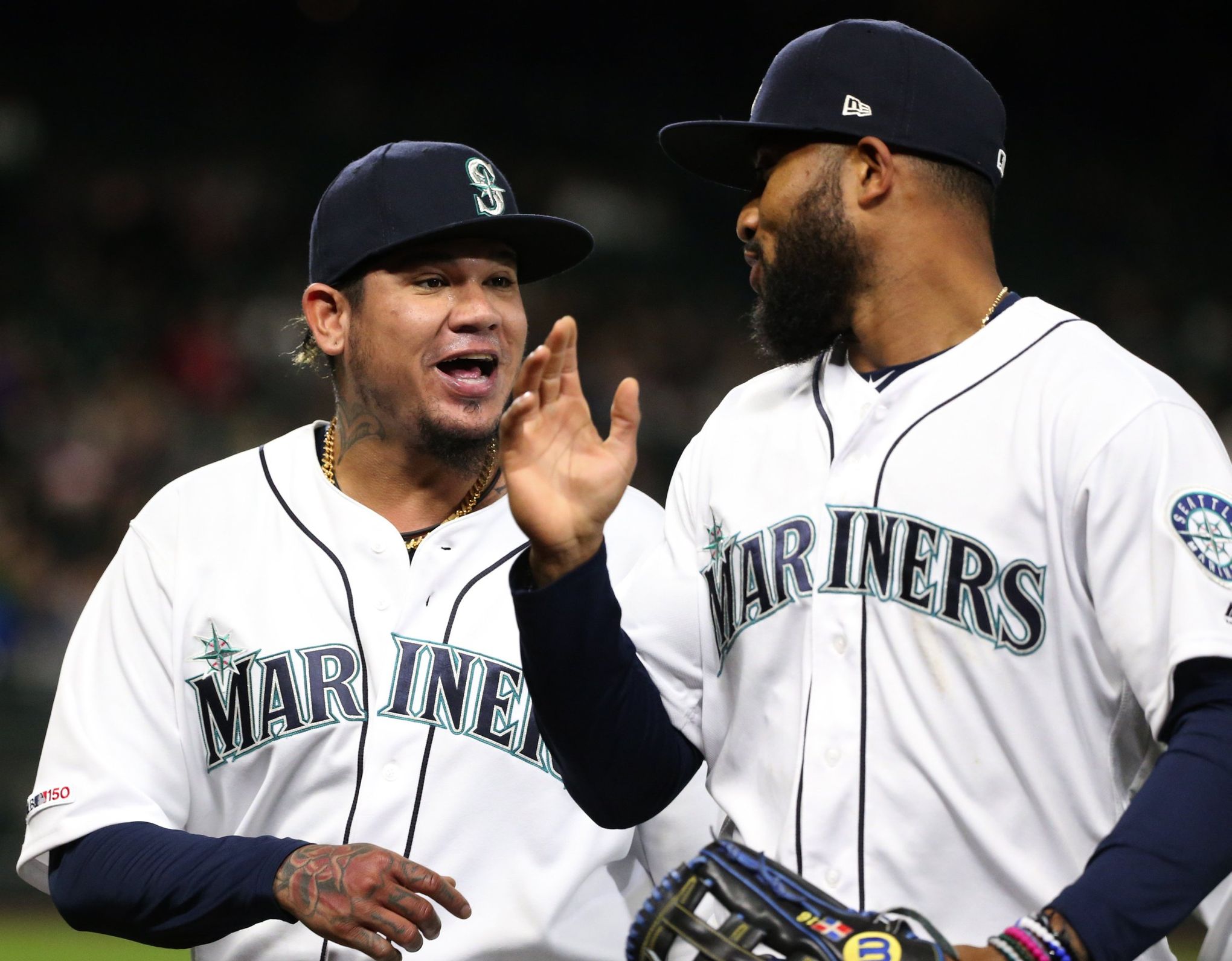 Photos: Felix, Mariners beat Angels 6-3 | The Seattle Times