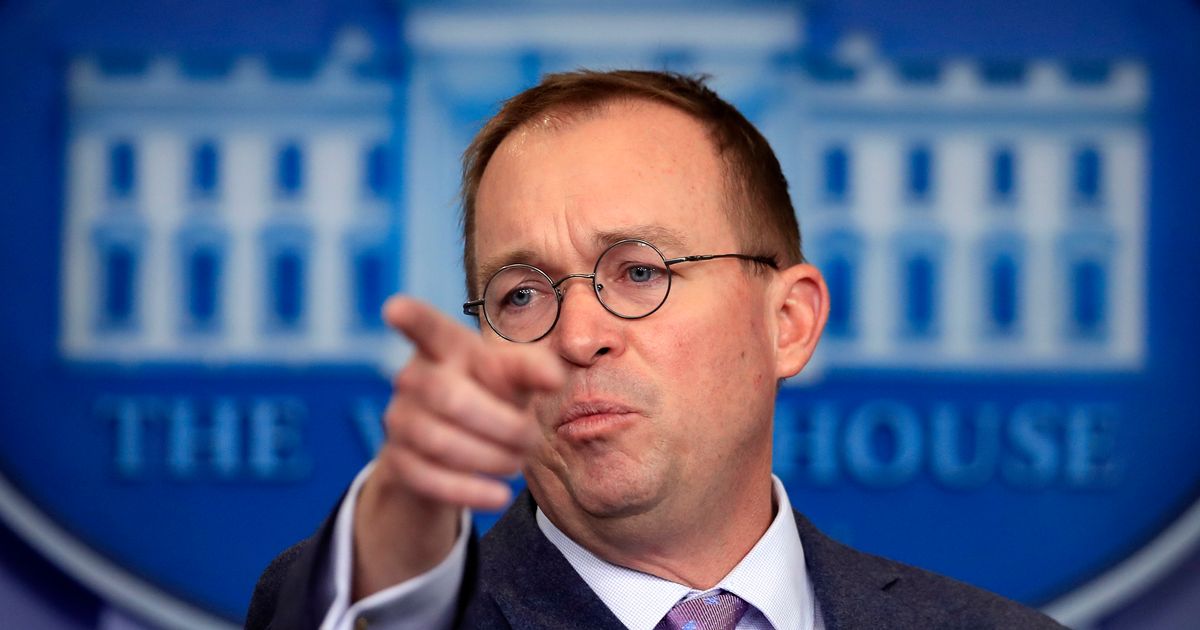 Mulvaney says he expects to stick around until 2020 | The Seattle Times