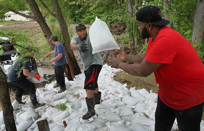 Another levee in danger as seemingly endless flood continues | The ...
