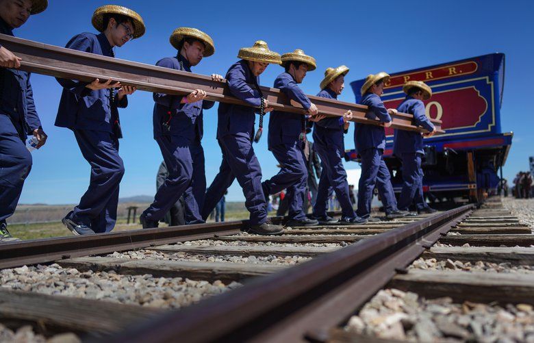 Chinese railroad workers were almost written out of American history ...
