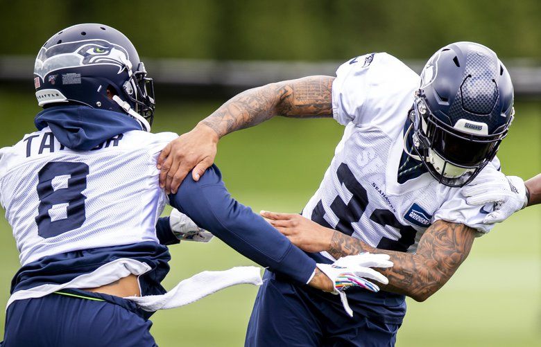 Scenes from the Seahawks’ first open day of OTAs | The Seattle Times