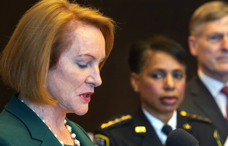 Mayor Durkan backs police chief’s decision not to fire officer who lied ...
