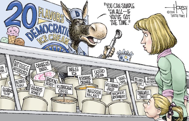 Getting the scoop on potential Trump adversaries | The Seattle Times
