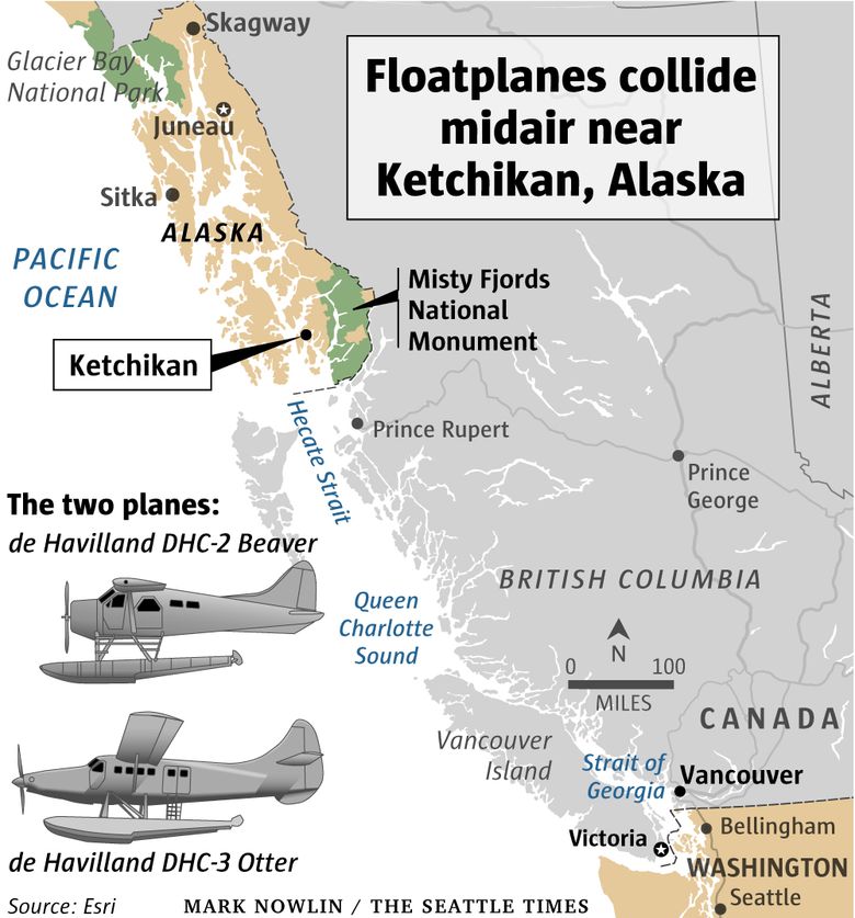 Alaska Plane Crash 2 Sightseeing Planes Carrying Cruise