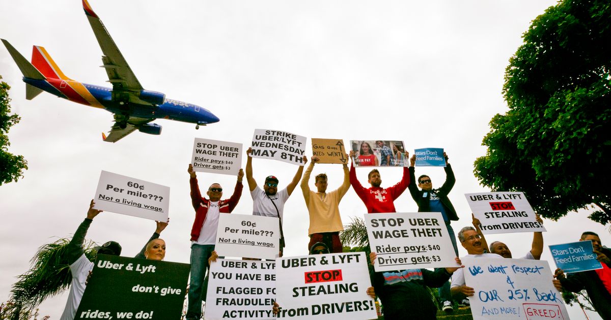 Uber, Lyft driver strike latest move to organize gig workers | The ...