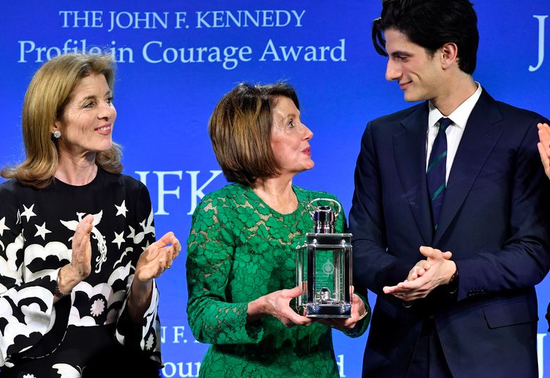 Nancy Pelosi And John Kennedy
