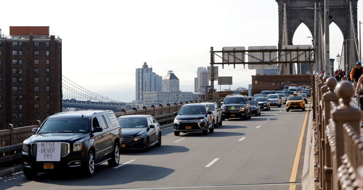 Uber, Lyft drivers protest across the US, overseas | The Seattle Times