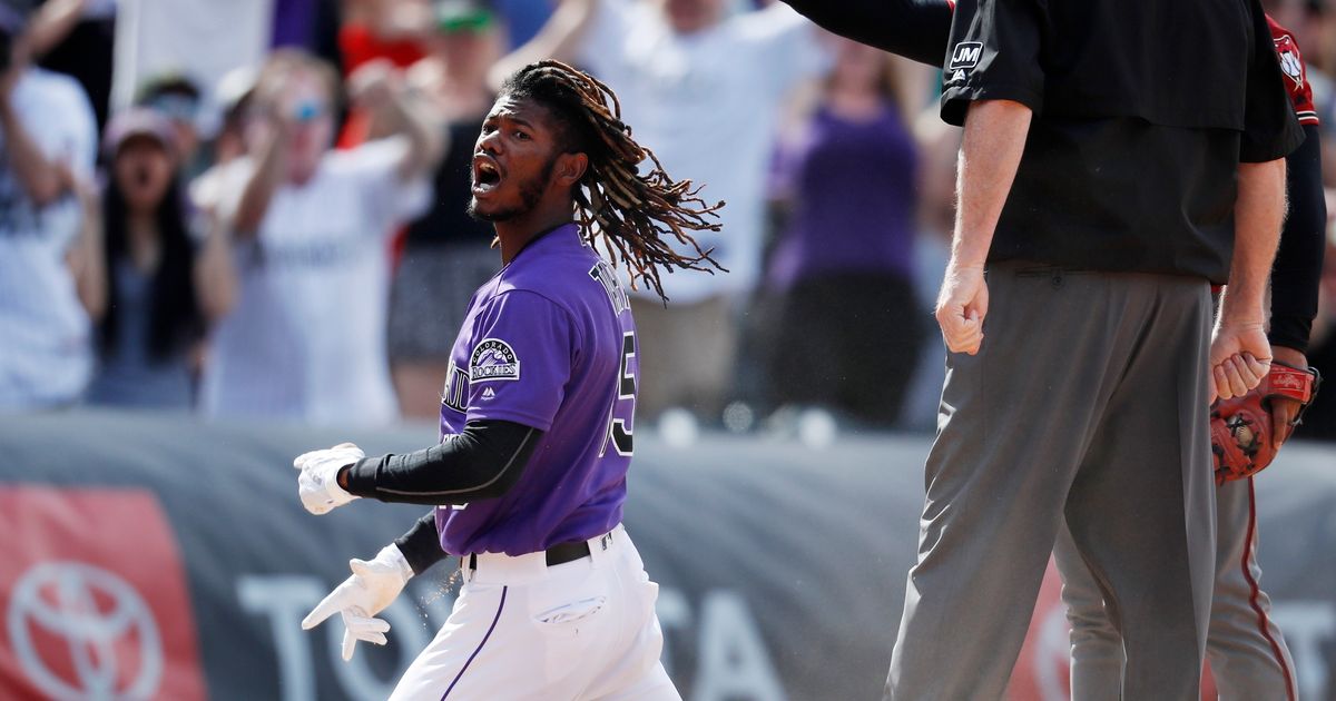 Tapia hits bases-loaded triple to lift Rox over D’backs 8-7 | The ...