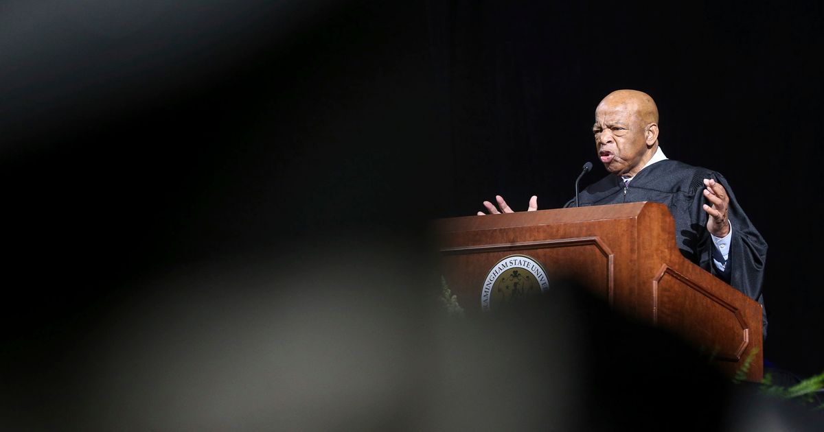Rep. John Lewis tells graduates to ‘get in trouble’ | The Seattle Times
