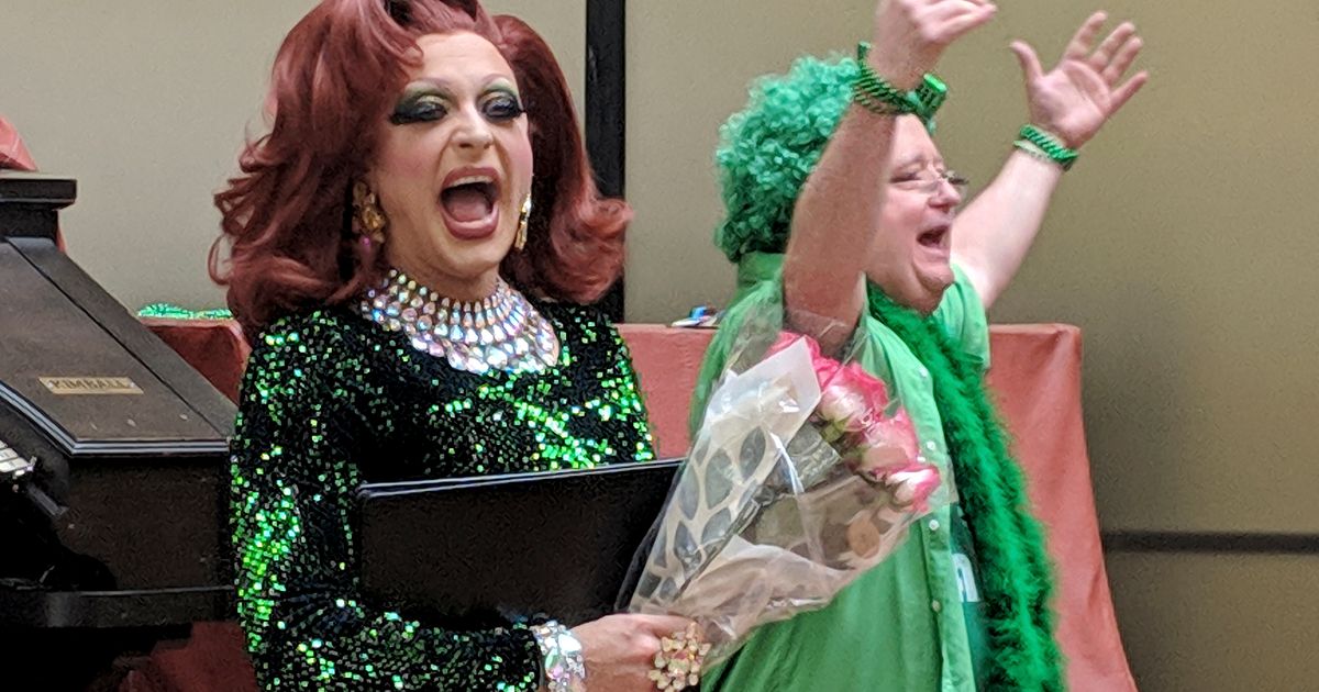 Juneau drag queen 1 of 8 competing in national pageant | The Seattle Times