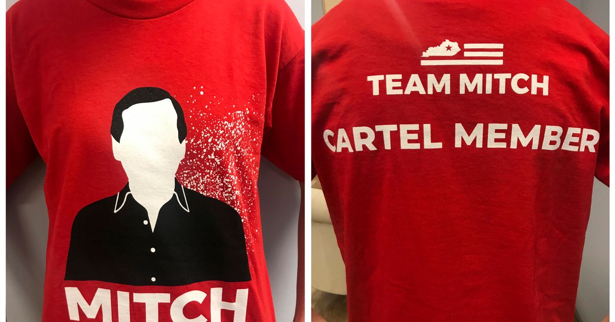 McConnell capitalizes on attack with ‘Cocaine Mitch’ shirts | The ...