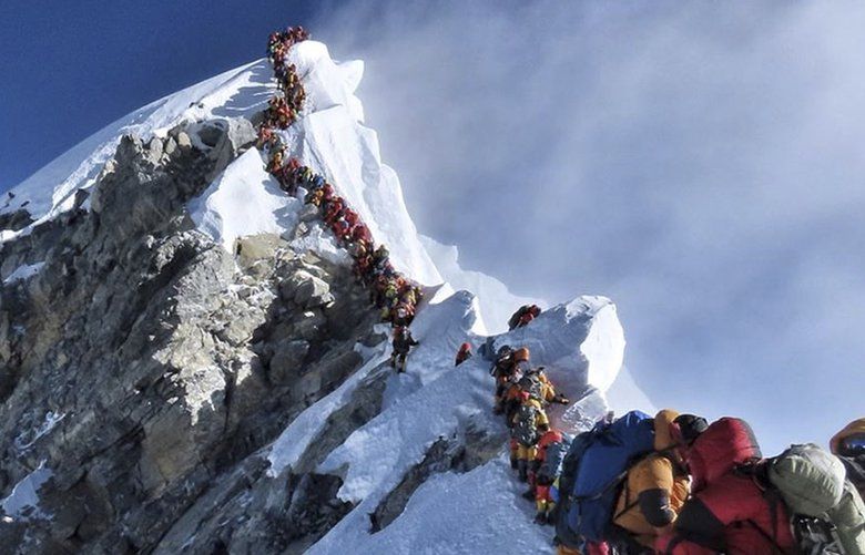 Scientist warns of Everest dangers from pollution, melting | The ...