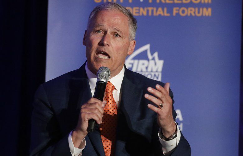 Eight state Democratic Party chairs join Inslee’s demand for a climate ...