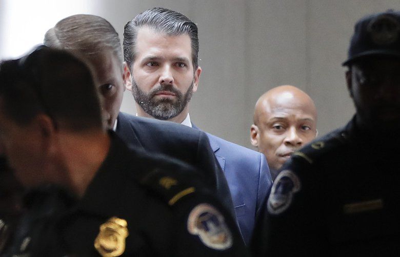 Trump Jr. glad Senate testimony ‘is finally over’ | The Seattle Times