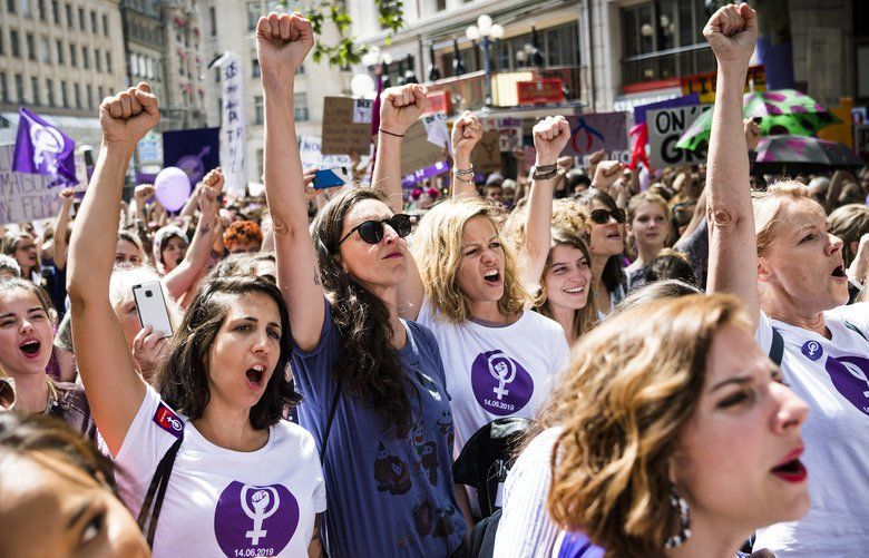 Women Strike In Switzerland For Fairer Pay More Equality The Seattle