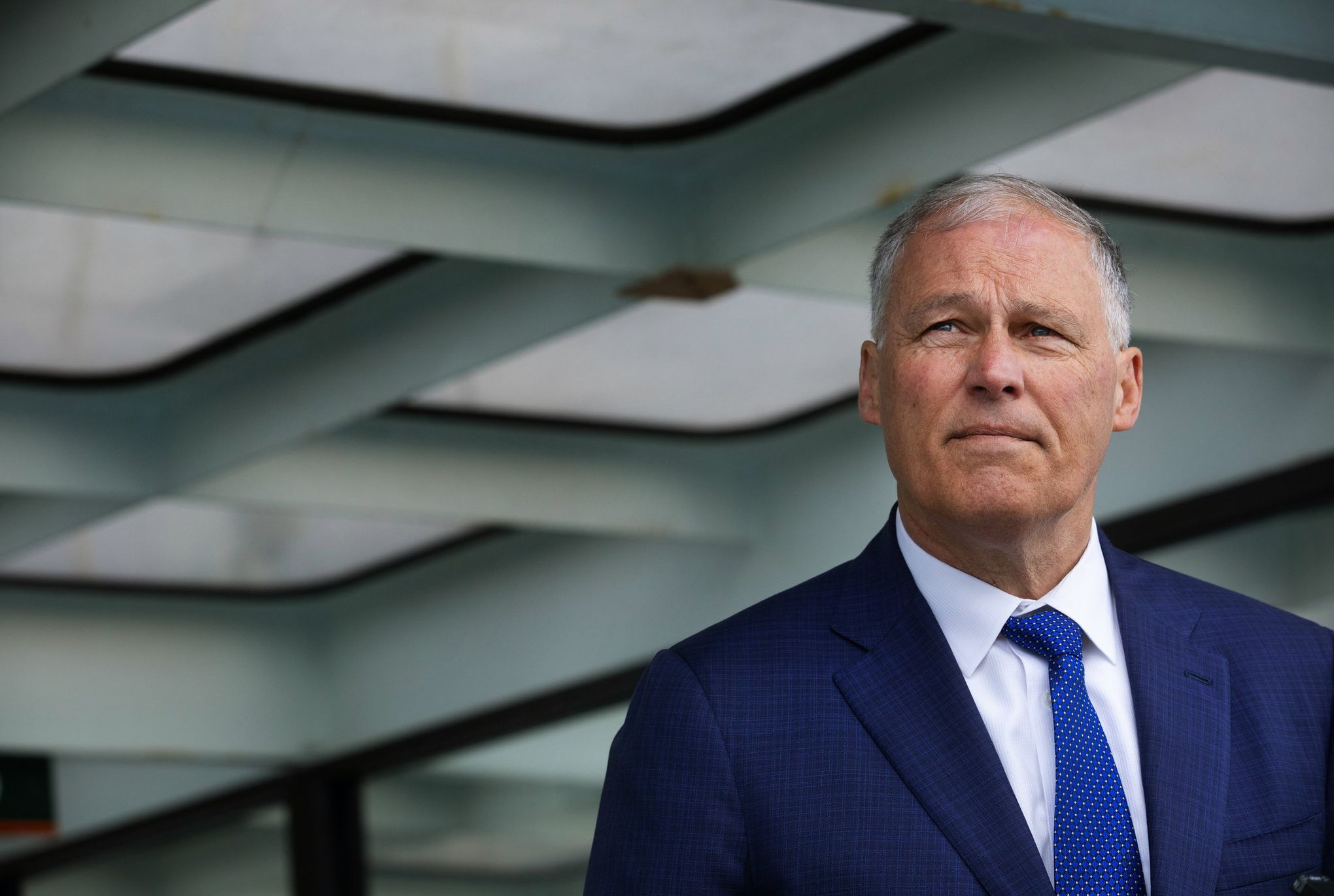 Trailing in early polls, Inslee takes presidential campaign to the ...