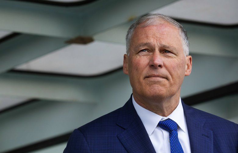 Trailing in early polls, Inslee takes presidential campaign to the ...