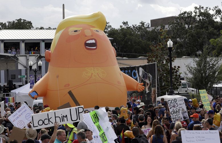 Trump baby protest blimp enters Museum of London collection | The ...