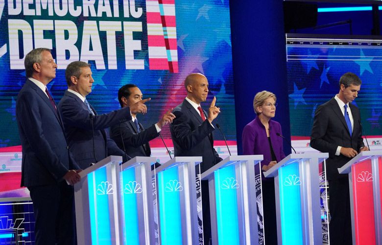 O’Rourke, Booker and Castro dust off their Spanish in Democratic debate ...
