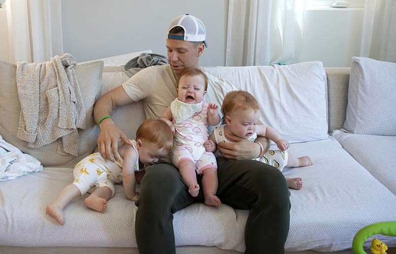 Finding hope after tragedy: Wife’s stroke left dad with newborn ...