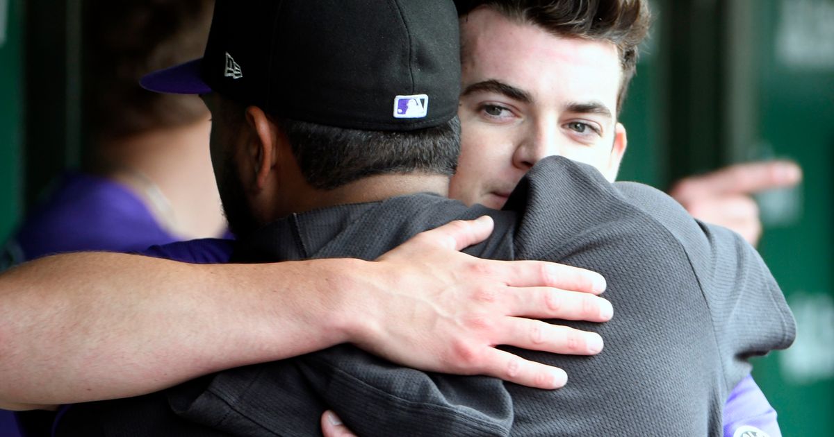 Lambert sparkles to win debut, Rockies top Cubs 3-1 | The Seattle Times