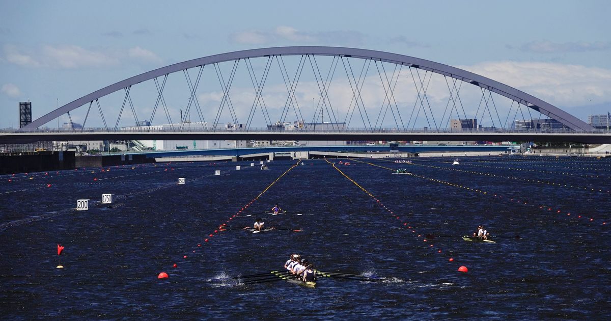 Tokyo opens Olympic rowing venue in heart of Tokyo Bay | The Seattle Times