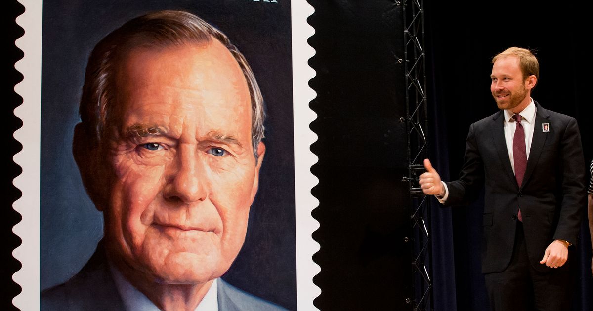 Texas ceremony marks issuing of George H.W. Bush stamp | The Seattle Times