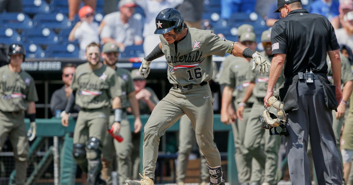 Martin hits 2 HRs, Vanderbilt beat Louisville 3-1 in CWS | The Seattle ...