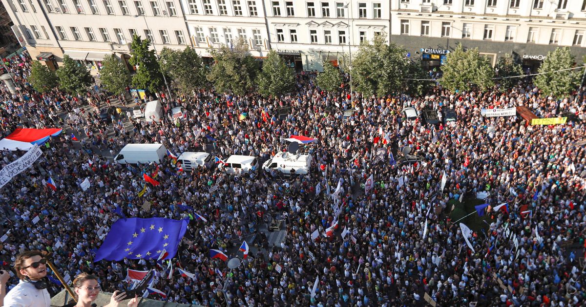 Prague set to see biggest protests since Velvet Revolution | The ...