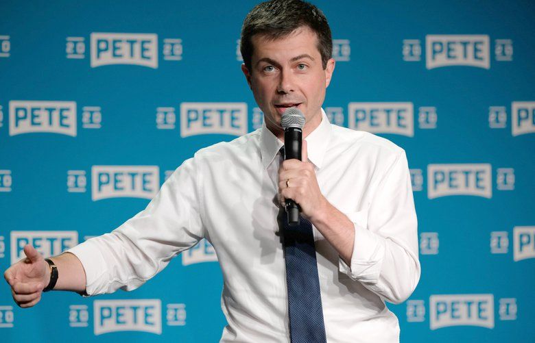 Mayor Pete Buttigieg brings his presidential campaign to Seattle | The ...