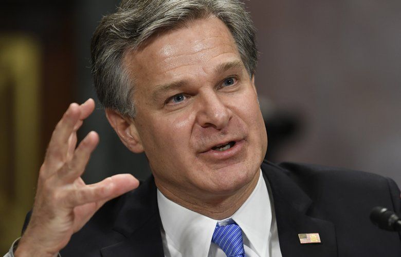 Wray says FBI has recorded about 100 domestic terrorism arrests in ...