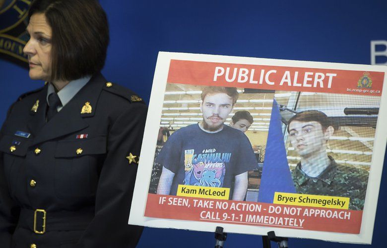 Canadian police confirm sightings of murder suspects | The Seattle Times