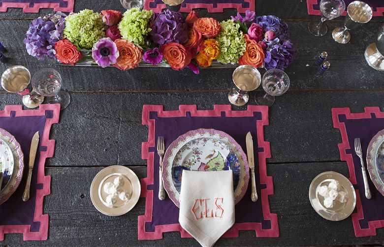 A linens expert’s rules for dressing your table | The Seattle Times