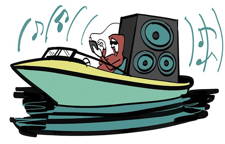 Rant & Rave: Leave the loud music on land | The Seattle Times