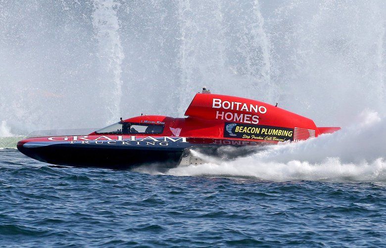 Sun shines bright on Sunday hydro action at Seattle’s Seafair | The ...