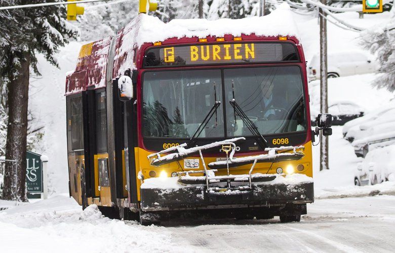 You can ride King County Metro buses for free during the next snow ...