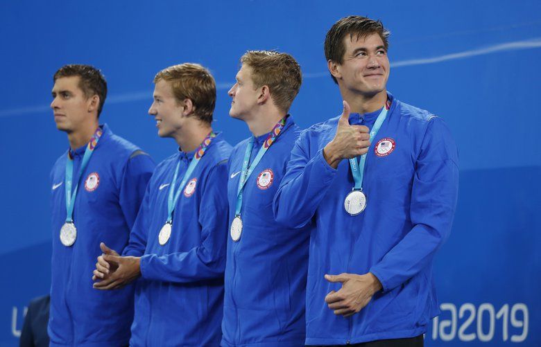 Months after beating cancer, Bremerton’s Nathan Adrian back to beating ...