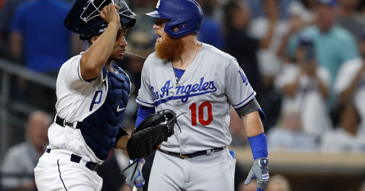 Dodgers’ Turner suspended 1 game for bumping ump | The Seattle Times