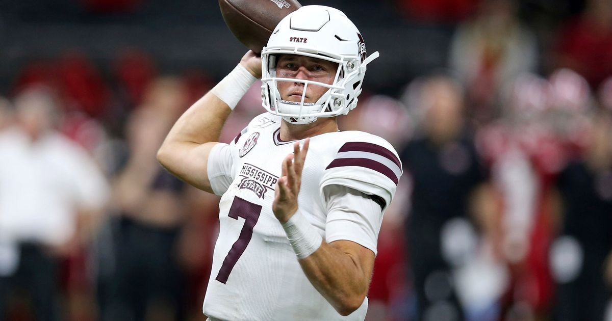 Stevens leads Miss State past Louisiana Lafayette 38-28 | The Seattle Times