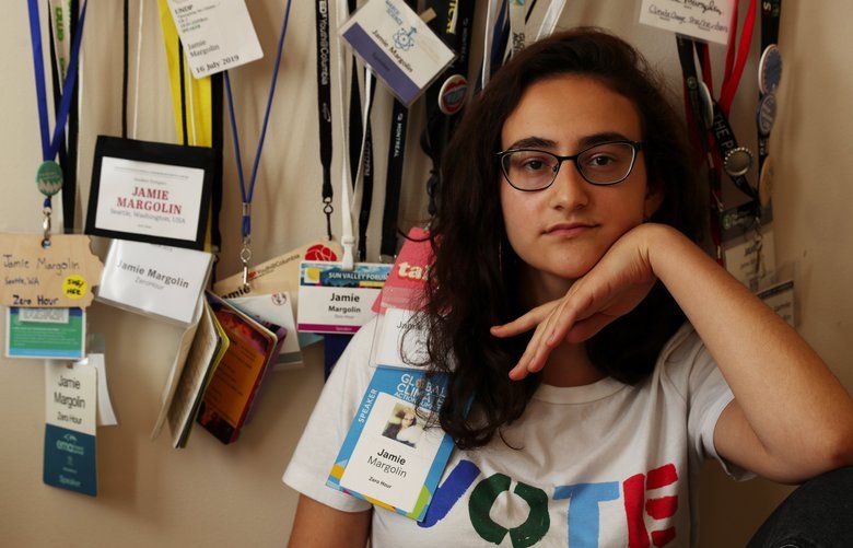 Seattle’s Jamie Margolin is 17 and a climate activist. On Wednesday she ...