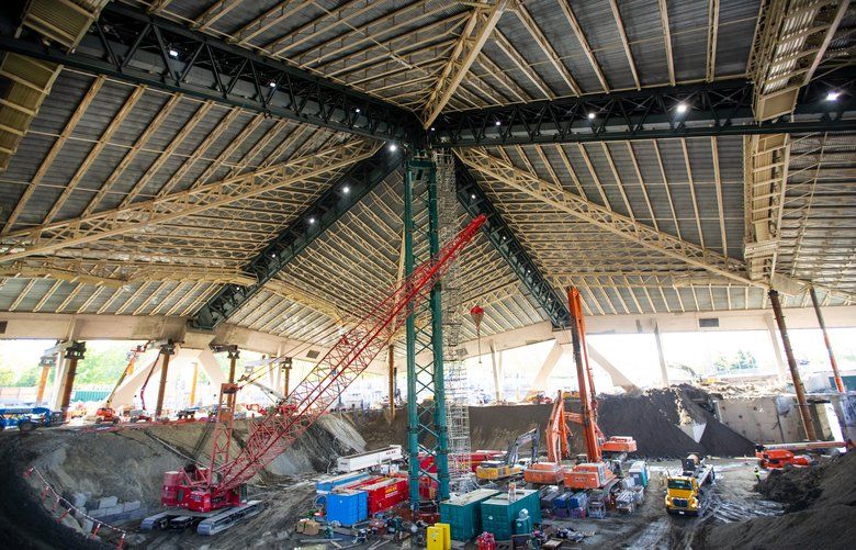 KeyArena interior completely gutted as officials prepare for final ...