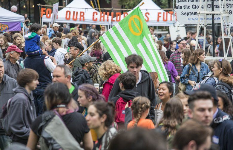 Photos from Seattle area’s Global Climate Strike marches | The Seattle ...