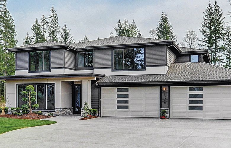 Staged custom home open for showings in rural enclave | The Seattle Times